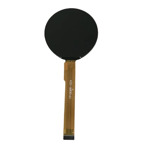 Inch Round TFT LCD Display QSPI Interface ST Medical Device LCD Screen Smart