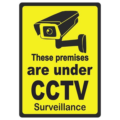 Printable Cctv Sign Printablelib
