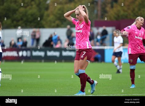 Alisha Lehmann Of West Ham United Wfc Looking In Disappointment During