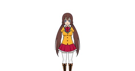 みんなの着せ替え みんなの着せ替え 栗毛の二つ結びロングの髪をバッサリ 霊地王生路のイラスト Pixiv