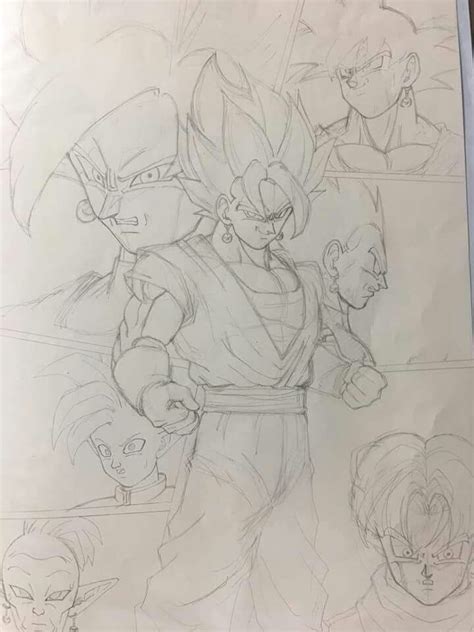 Épinglé Par Diego Pires Sur All Dragon Ball Dessin Sangoku