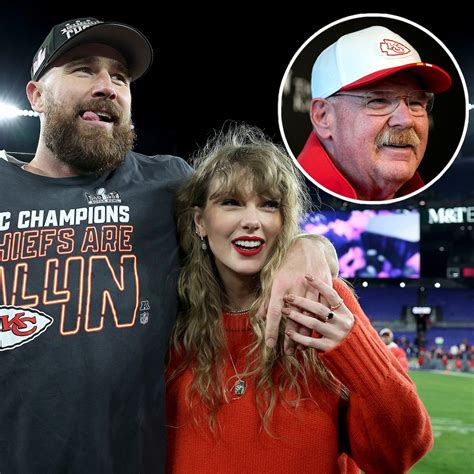 Travis Kelce Taylor Swift Engagement Andy Reid Reacts