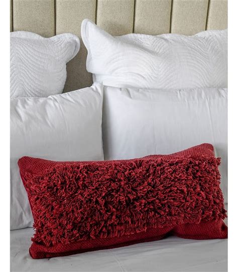 Ruby Shag Cushion Woolovers Uk Ruby Shag Cushion Woolovers Uk