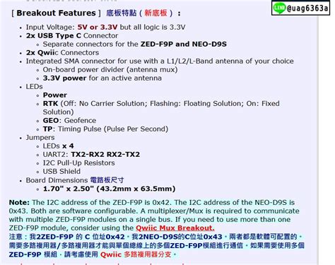 Spf原廠 Gnss Combo Breakout組合模組，zed F9p、neo D9s晶片（gps 22560）qw 蝦皮購物