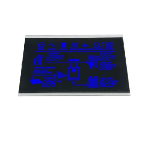 Custom Segment Code Screen Display Lcd Black And White Screen With