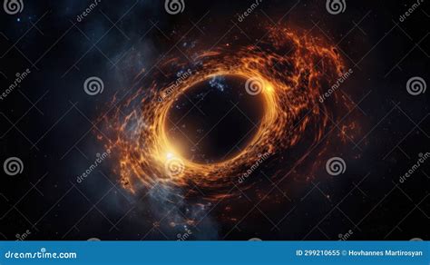 Black Hole In The Galaxy Black Hole System Deep Space Black Hole Singularity Of Massive Black