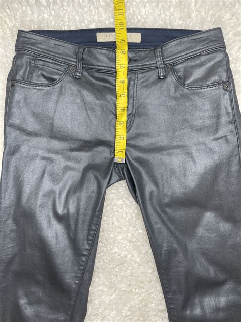 Burberry Brit Skinny Fit Leather Trousers Gem