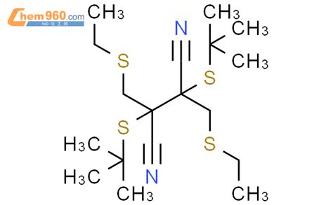 97641 31 1 Butanedinitrile 2 3 Bis 1 1 Dimethylethyl Thio 2 3 Bis