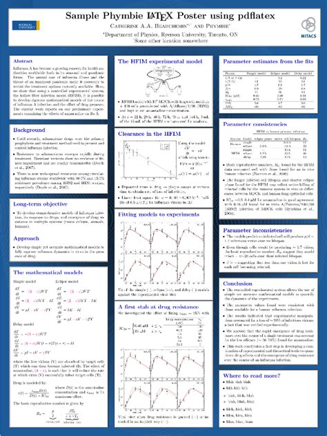 Latex Template Poster