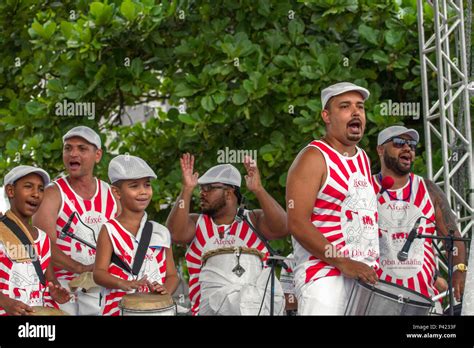 Festa de Iemanjá ou Procissão de Iemanjá 2018 em Santos SP Stock
