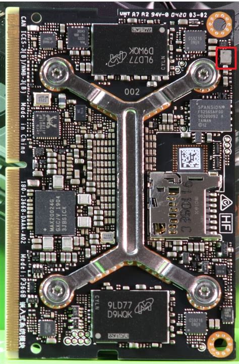 Jetson Xavier Nx Module With Rusted Inductor Jetson Xavier Nx