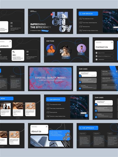 Presentation design Дизайн презентации Behance Presentation design Booklet design