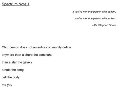 Spectrum Notes