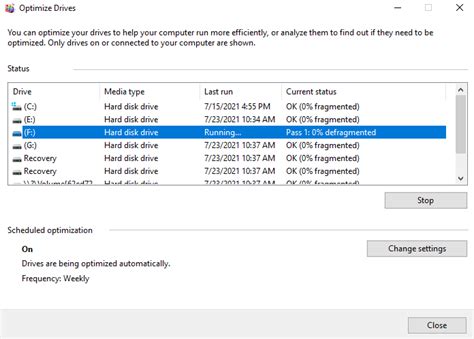 How To Defragment Hard Drive Windows 10