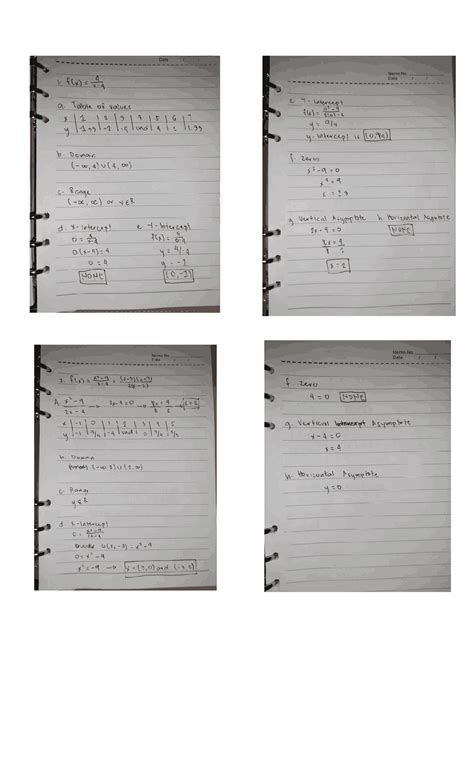 Gen Math Rational Function G11 Docsity