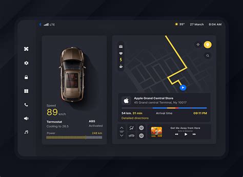 Automotive Interface By Arun Raj On Dribbble