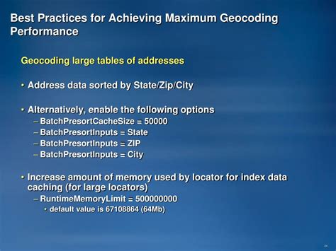 Ppt Geocoding Advanced Techniques Powerpoint Presentation Free