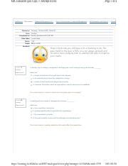 MEMO B MAN TOPIC Pdf Self Evaluation Quiz Topic Attempt Review Page Of