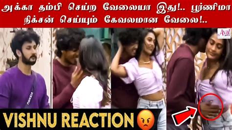 அக்கா தம்பி செய்ற வேலையா இது பூர்ணிமா நிக்சன் செய்யும் கேவலமான வேலை