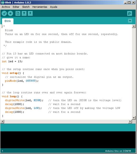 Entorno de desarrollo integrado o IDE de Arduino SabeTecnología el edublog de la tecnología
