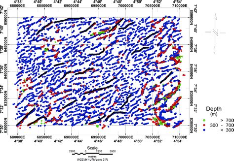 3 D Euler Structural Index Si 0 Showing Interpreted Structural
