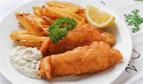 Catfish Dinner With Homemade Chips And Tartar Sauce Recipe