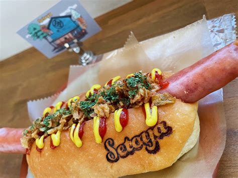 setoya宇土長部田海床路近くのカフェを紹介鮮やかなビジュアルのホットドッグを食べてみた くまきゅー 熊本が好きになるローカルメディア