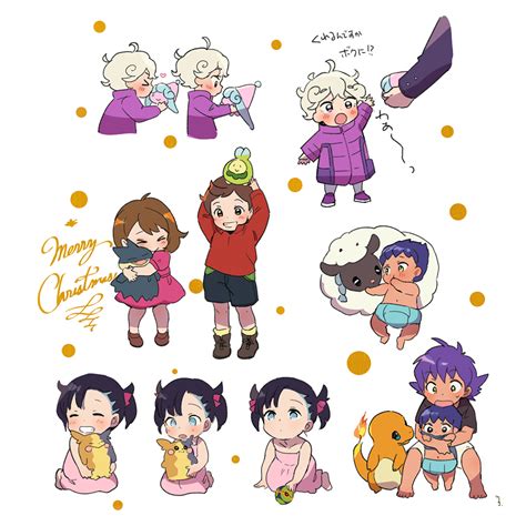 Marnie Gloria Leon Morpeko Morpeko And 8 More Pokemon And 1 More