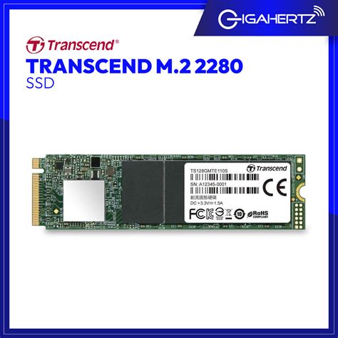 Transcend 128GB M.2 PCIE 2280 | Gigahertz
