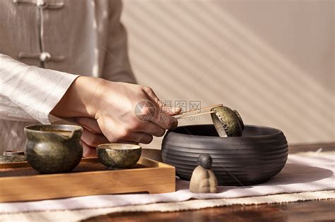 洗茶杯高清图片下载 正版图片501157206 摄图网