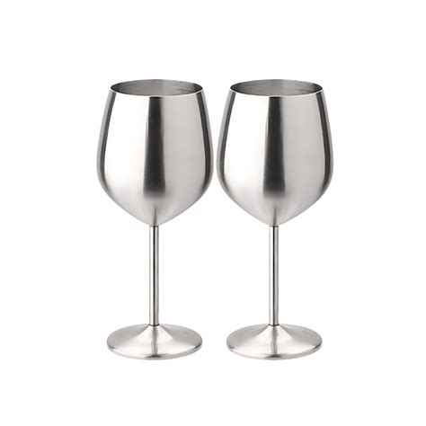 Stainless Steel Wine Glasses The Stainless Sipper