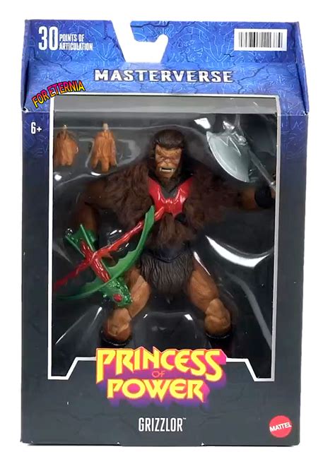 Masterverse Princess Of Power Grizzlor Wave 9 Packaging Artwork And Bio