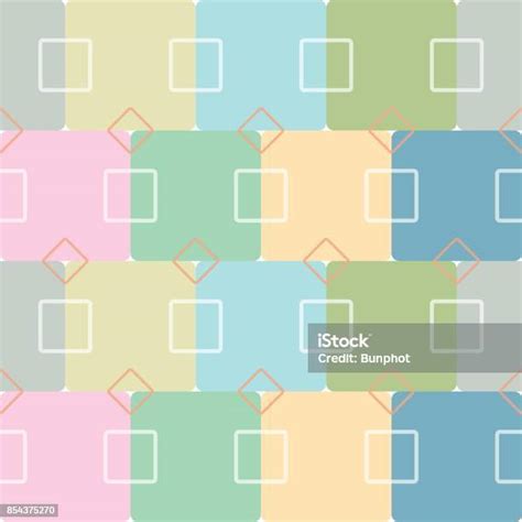 완벽 한 패턴입니다 아름 다운 색상을 이미지 정연 한 모양 배경 벡터 일러스트 레이 션에 대 한 사용 합니다 기하 도형에 대한 스톡 벡터 아트 및 기타 이미지 Istock