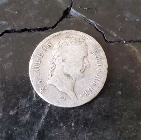 PIÈCE 1 FRANC Argent Napoléon Empereur Empire Français 1810 A TB EUR 35