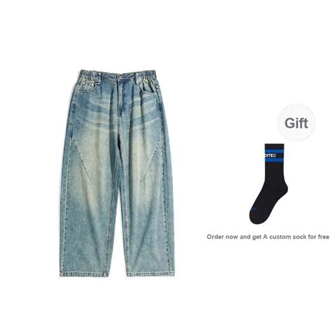 Moditec Jeans Unisex Washed Blue Poizon