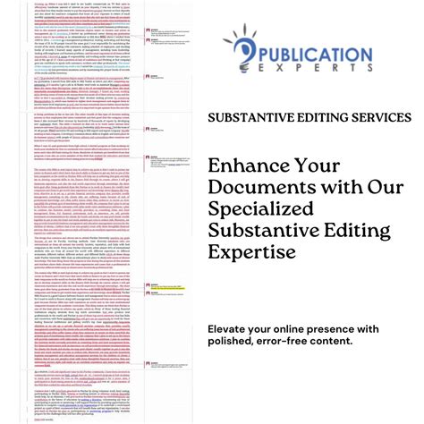 Why Substantive Editing Is Crucial For Your Document Publication Experts Posted On The Topic