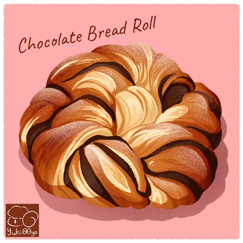 Safebooru Artist Logo Artist Name Bread Chocolate Bread Food Food