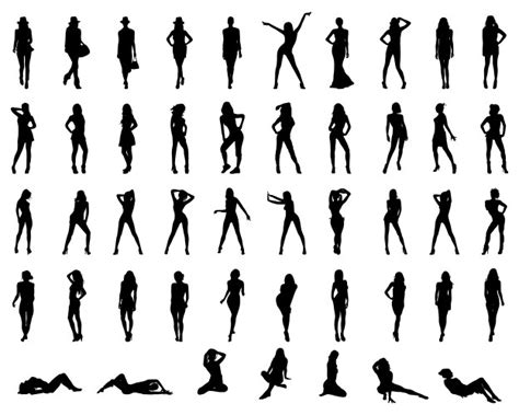 Naked Girls Vector Images Over 7600