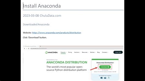 Python Pandas Install Anaconda Youtube