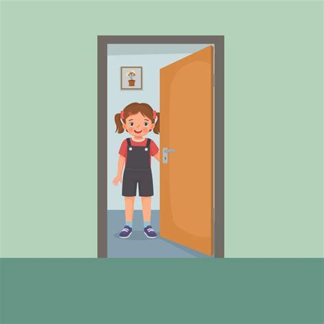Descubrir Más De 69 Dibujo Cerrando La Puerta última Vn