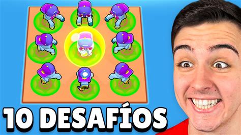 Me EnfrentÉ A 10 DesafÍos De Shade Por Brawl Pass Plus 👻🚨 Brawl Stars