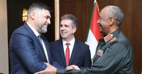 السودان البرهان يلتقي وزير الخارجية الإسرائيلي ومصادر عبرية تتحدث عن