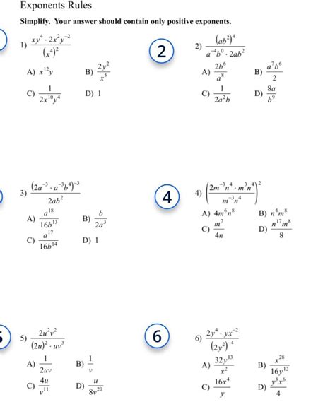 Answered Exponents Rules Simplify Your Answer Should Contain Only