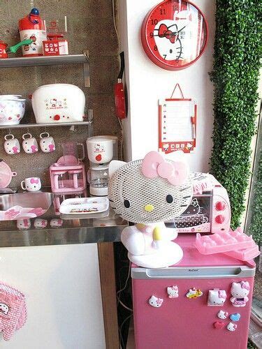 Hello Kitty Mini Fridge Fridge Magnets Clock Canisters Spice Rack