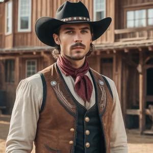Cowboy Mens Fancy Dress Fancy Dress Face Swap Insert Your Face ID 869749