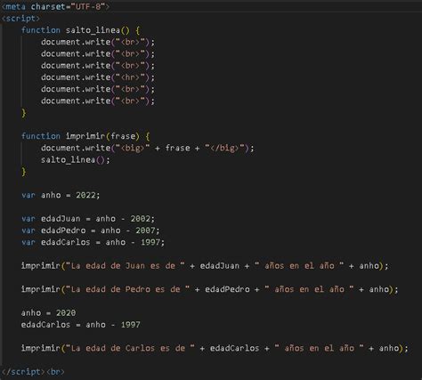 Html Con Js Funciones Ejercició 4 Lógica De Programación Primeros
