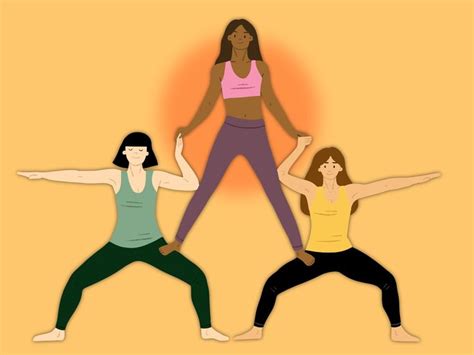 Basic 3 Person Yoga Poses For Beginner Acros Easy Yoga Poses 3