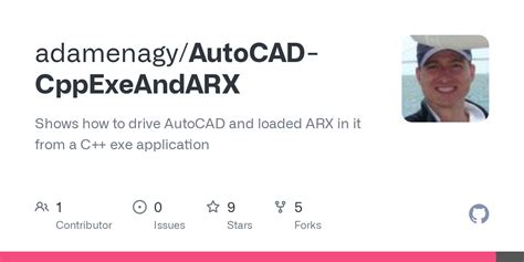 GitHub Adamenagy AutoCAD CppExeAndARX Shows How To Drive AutoCAD And