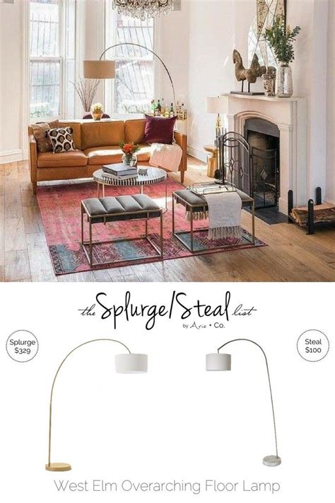 West Elm Overarching Floor Lamp Arie Co Overarching Floor Lamp