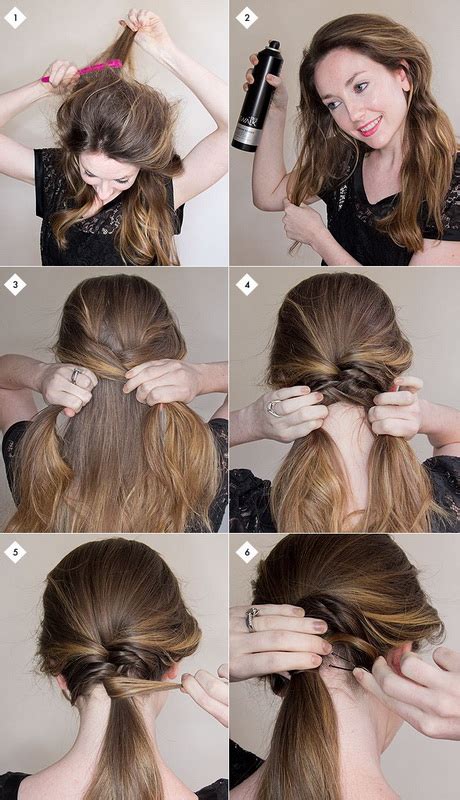 Hairstyles For Long Hair Step By Step